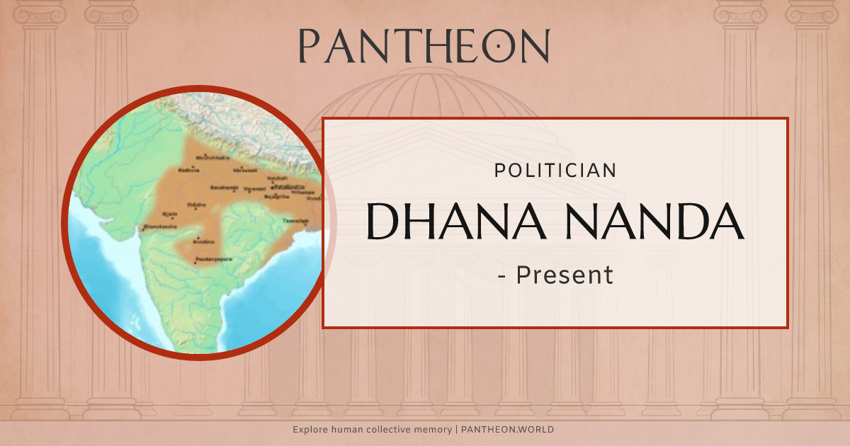 Dhana Nanda Biography | Pantheon