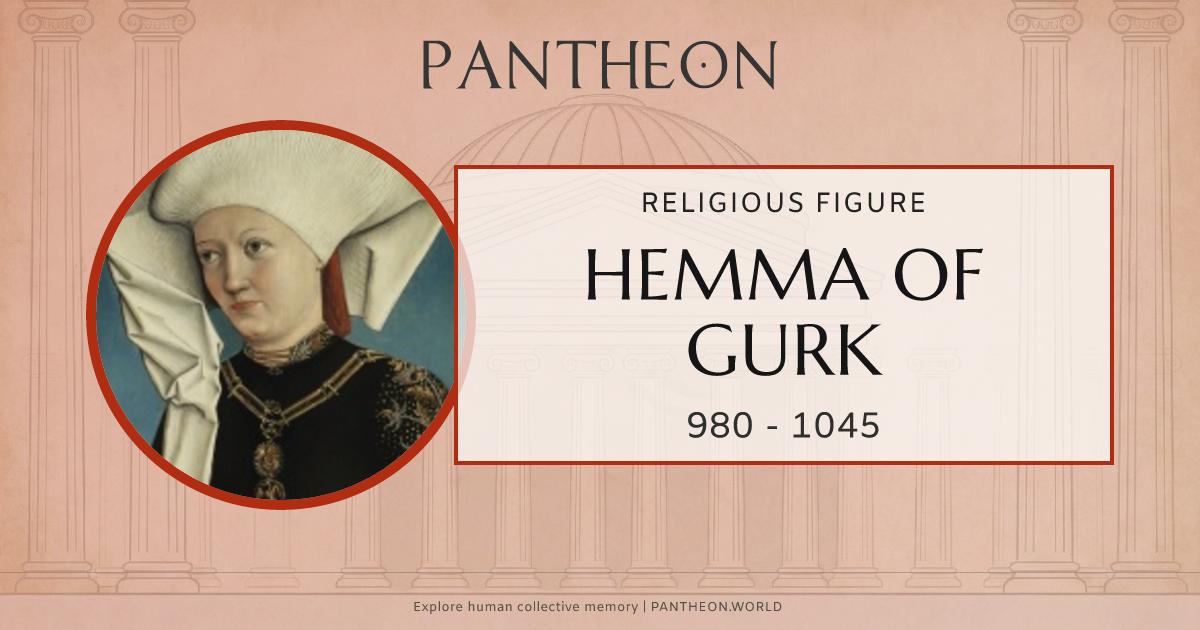 Hemma of Gurk Biography | Pantheon