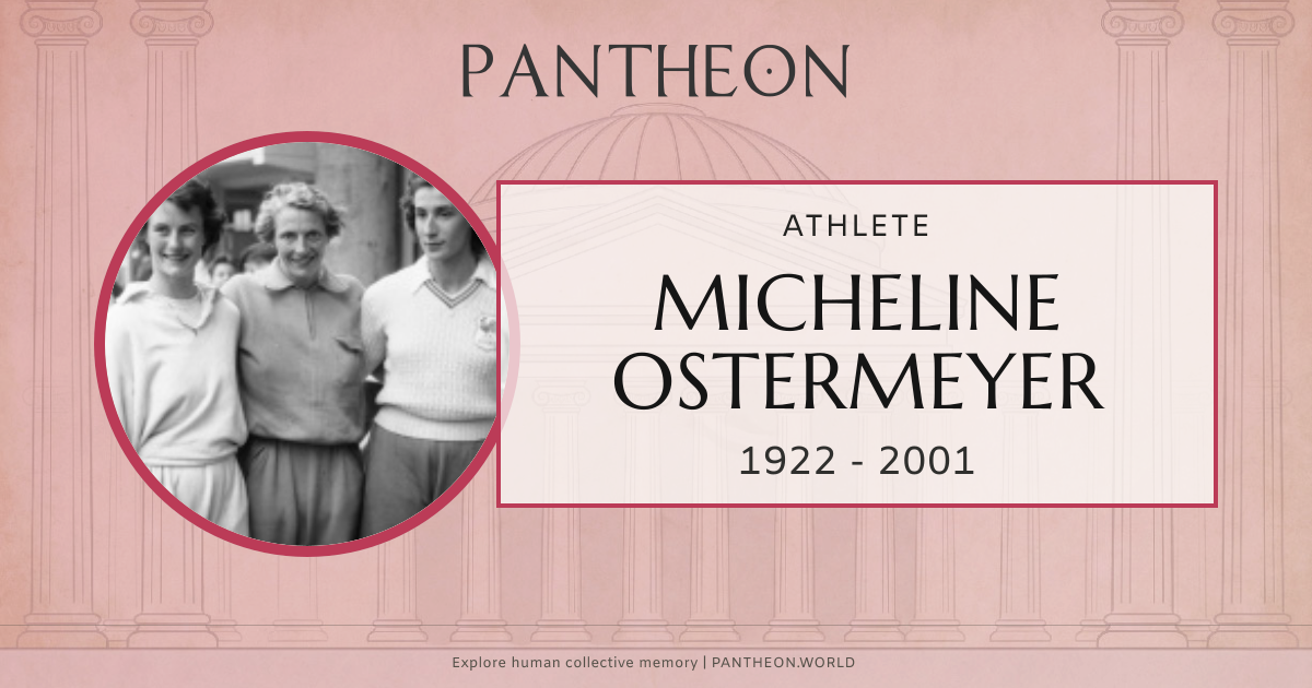 Micheline Ostermeyer Biography | Pantheon