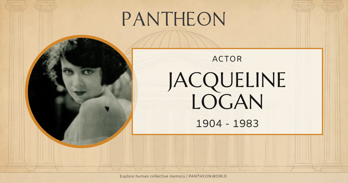 Jacqueline Logan Biography | Pantheon