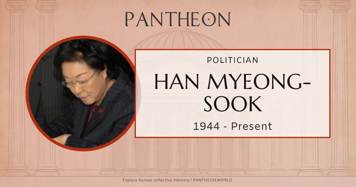 Han Myeong-sook Biography | Pantheon