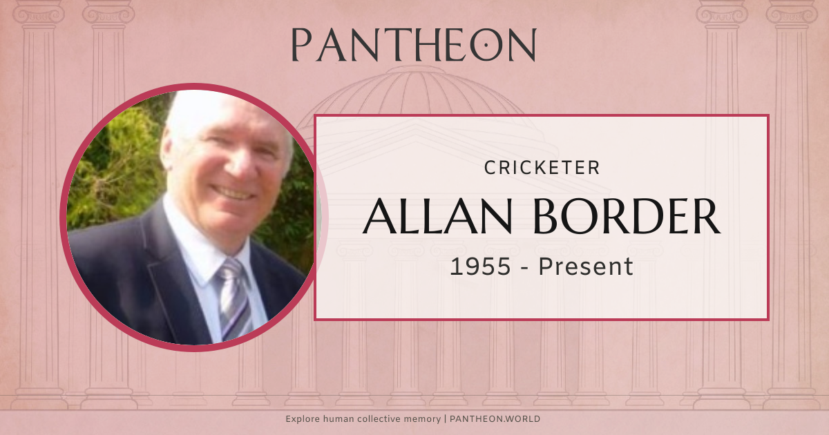 Allan Border Biography | Pantheon