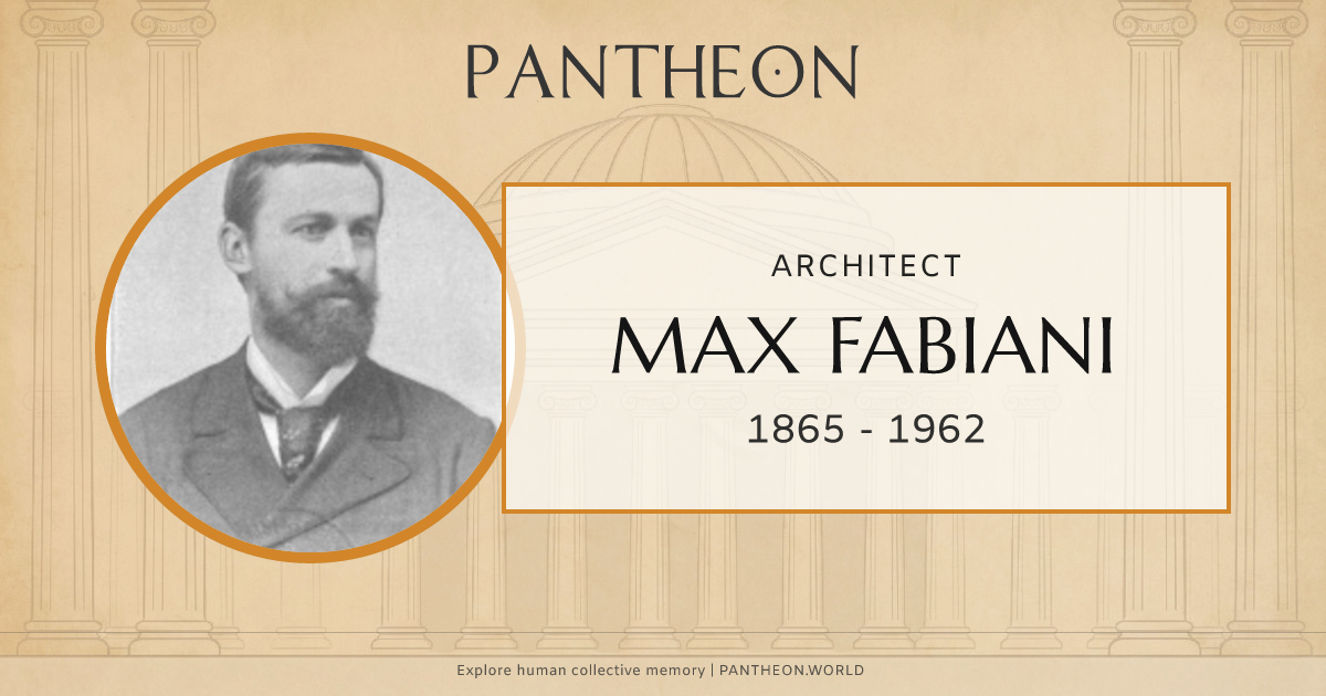 Max Fabiani Biography | Pantheon