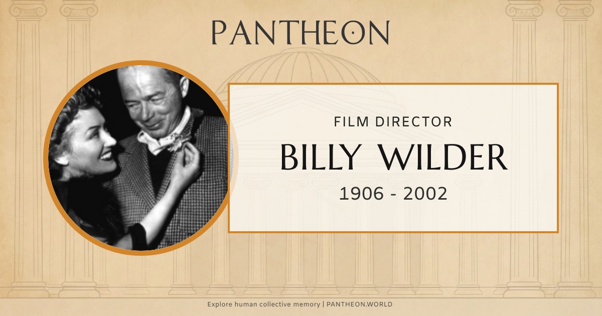 Billy Wilder Biography | Pantheon