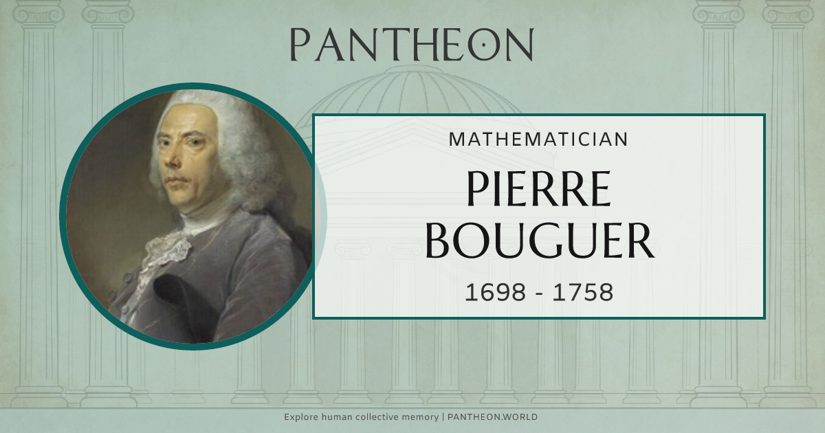 Pierre Bouguer Biography | Pantheon