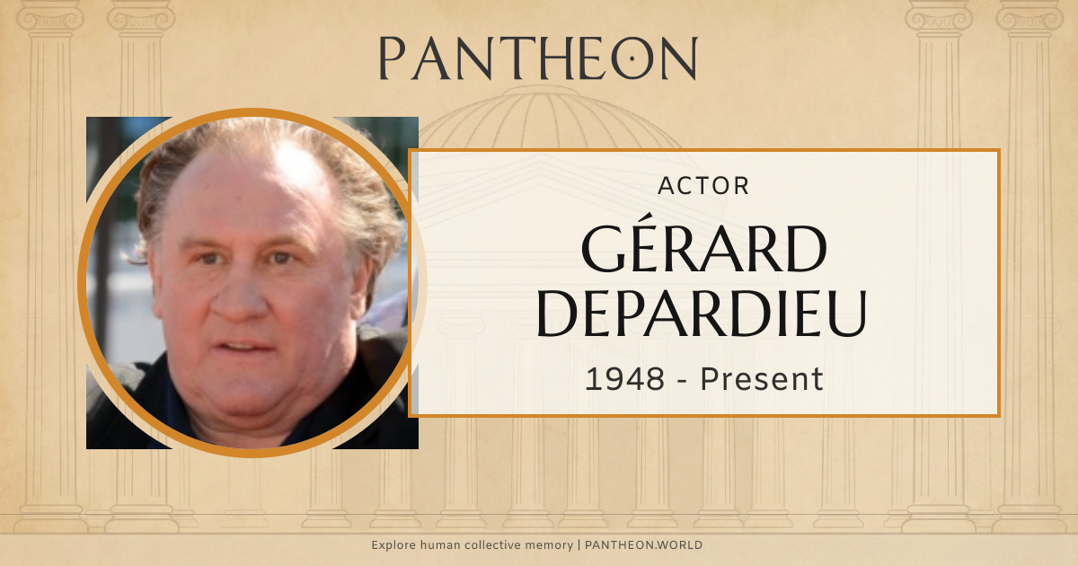 Gérard Depardieu Biography | Pantheon