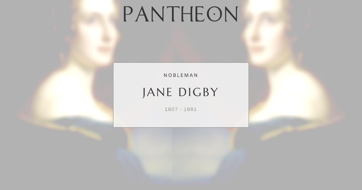 Jane Digby Biography | Pantheon