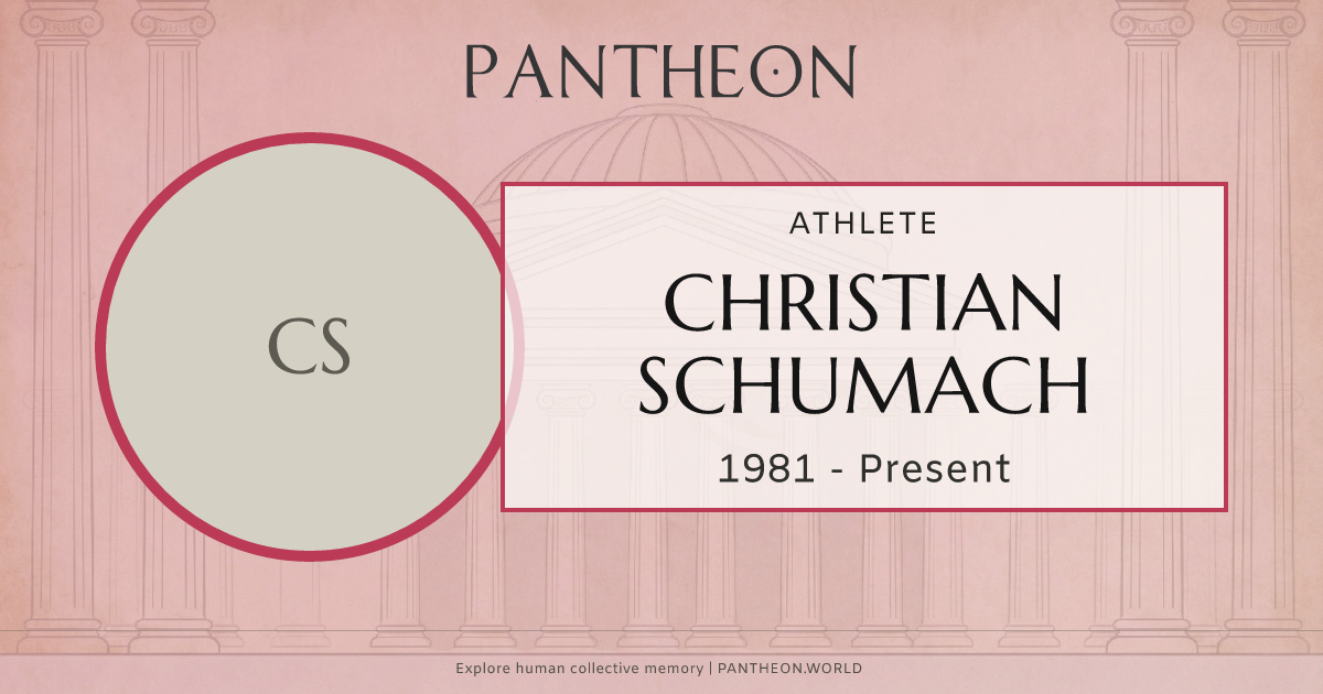 Christian Schumach Biography | Pantheon