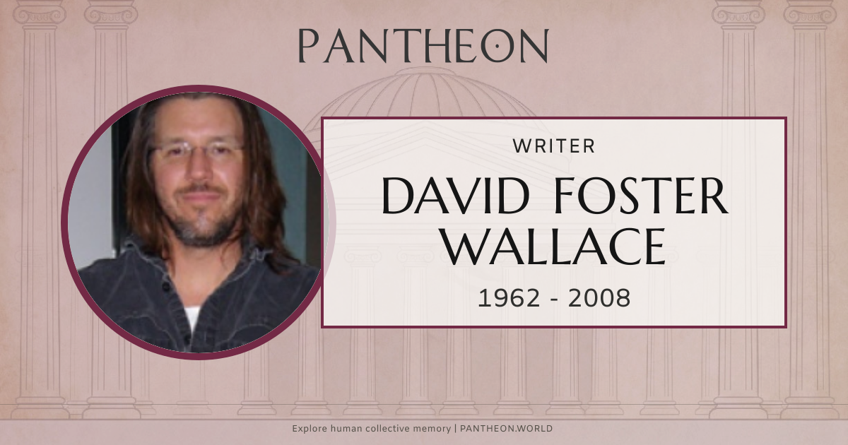 David Foster Wallace Biography | Pantheon