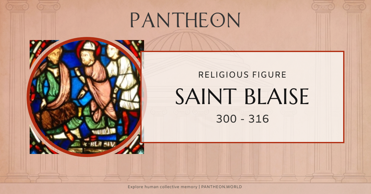 Saint Blaise Biography | Pantheon