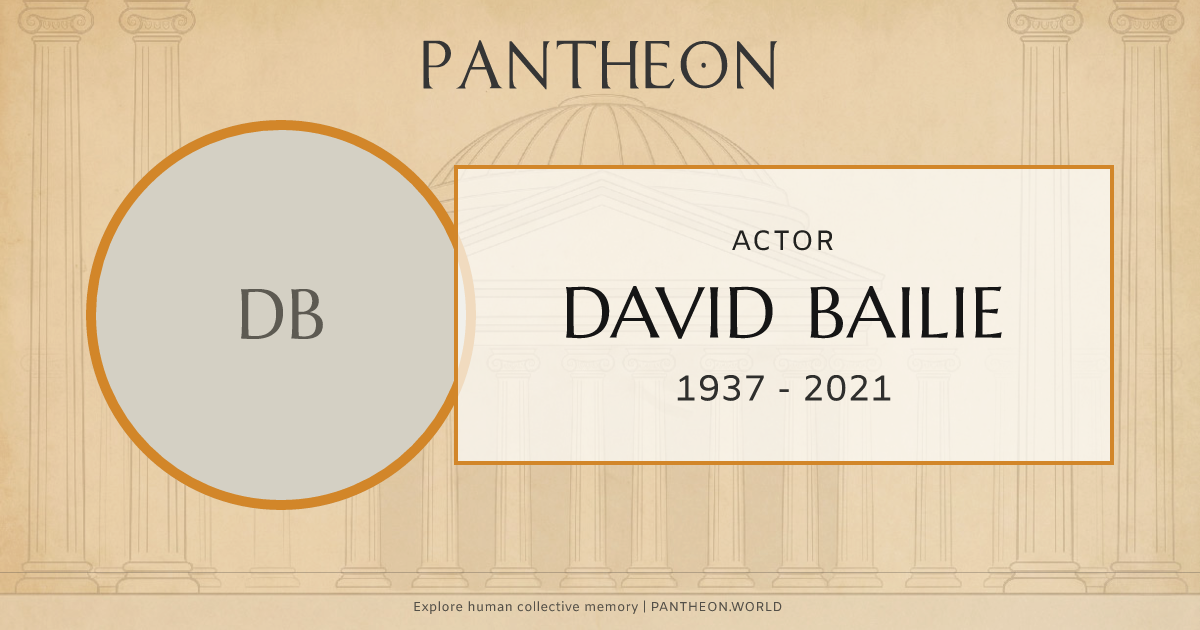 David Bailie Biography | Pantheon