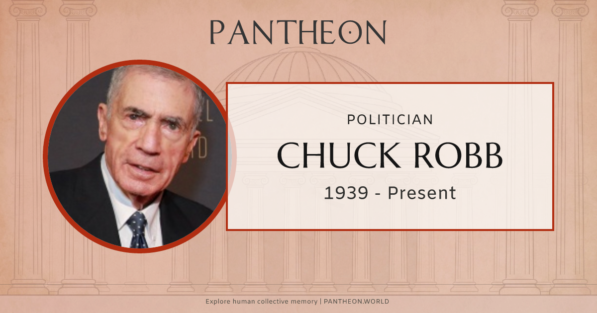 Chuck Robb Biography | Pantheon