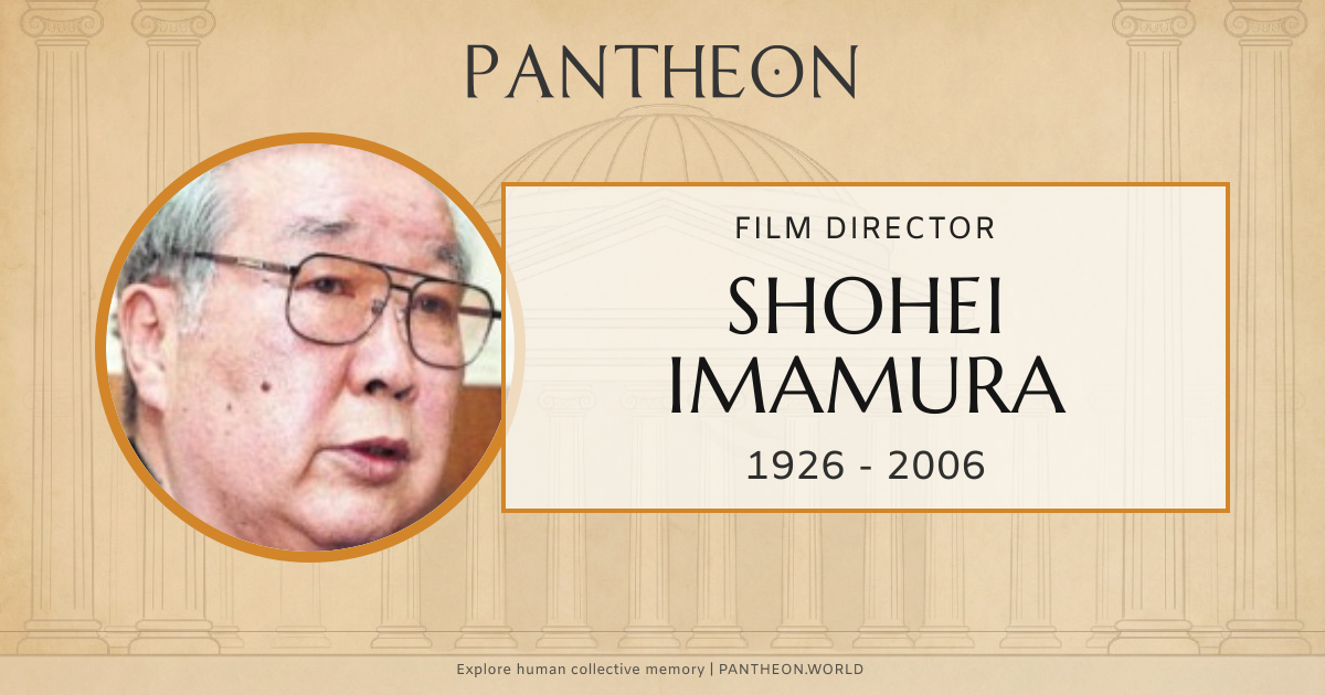 Shohei Imamura Biography | Pantheon