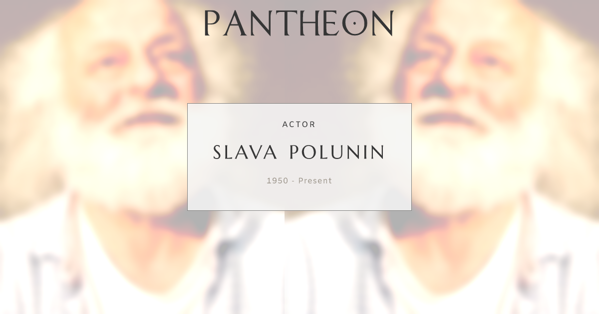 Slava Polunin Biography | Pantheon