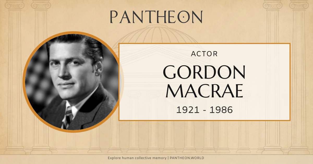 Gordon MacRae Biography | Pantheon