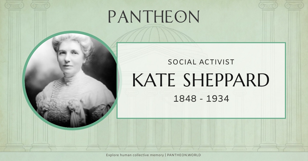 Kate Sheppard Biography | Pantheon