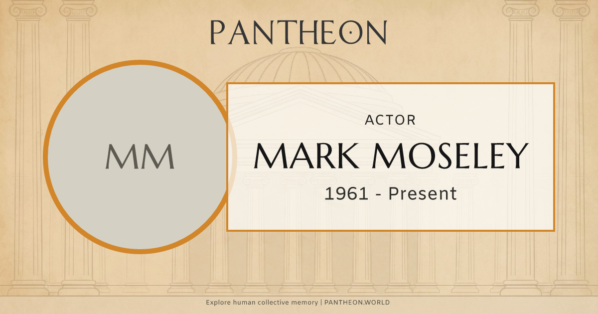 Mark Moseley Biography | Pantheon
