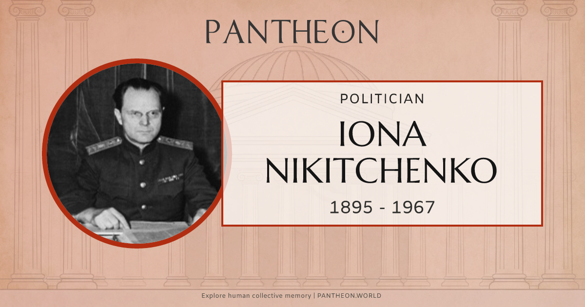 Iona Nikitchenko Biography | Pantheon