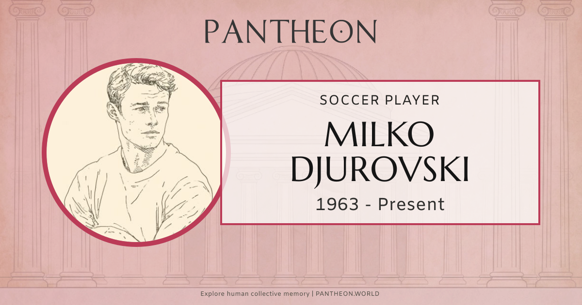 Milko Djurovski Biography | Pantheon