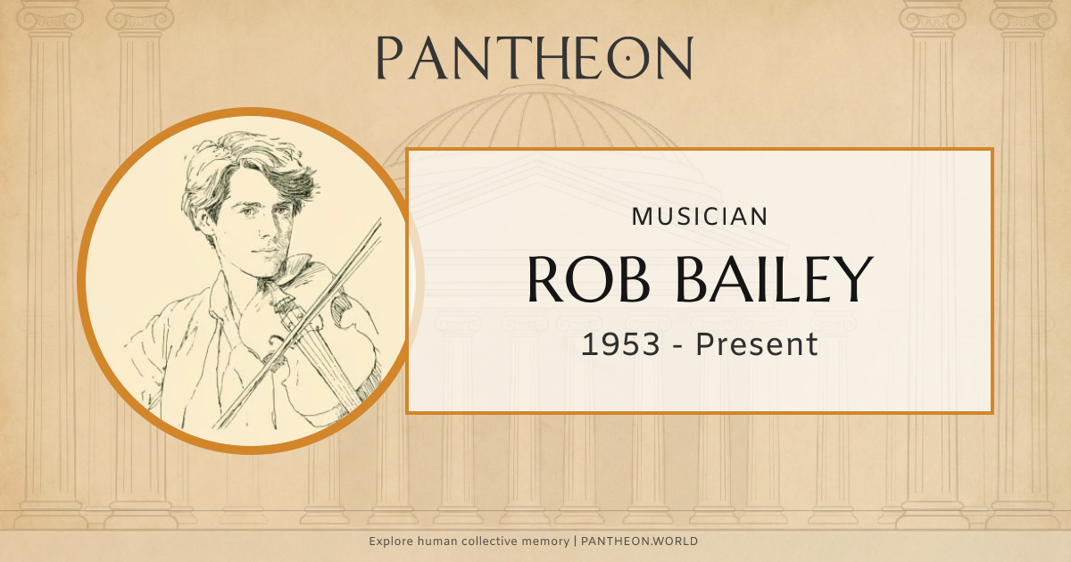 Rob Bailey Biography | Pantheon
