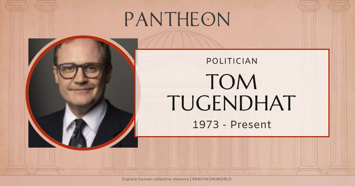 Tom Tugendhat Biography | Pantheon