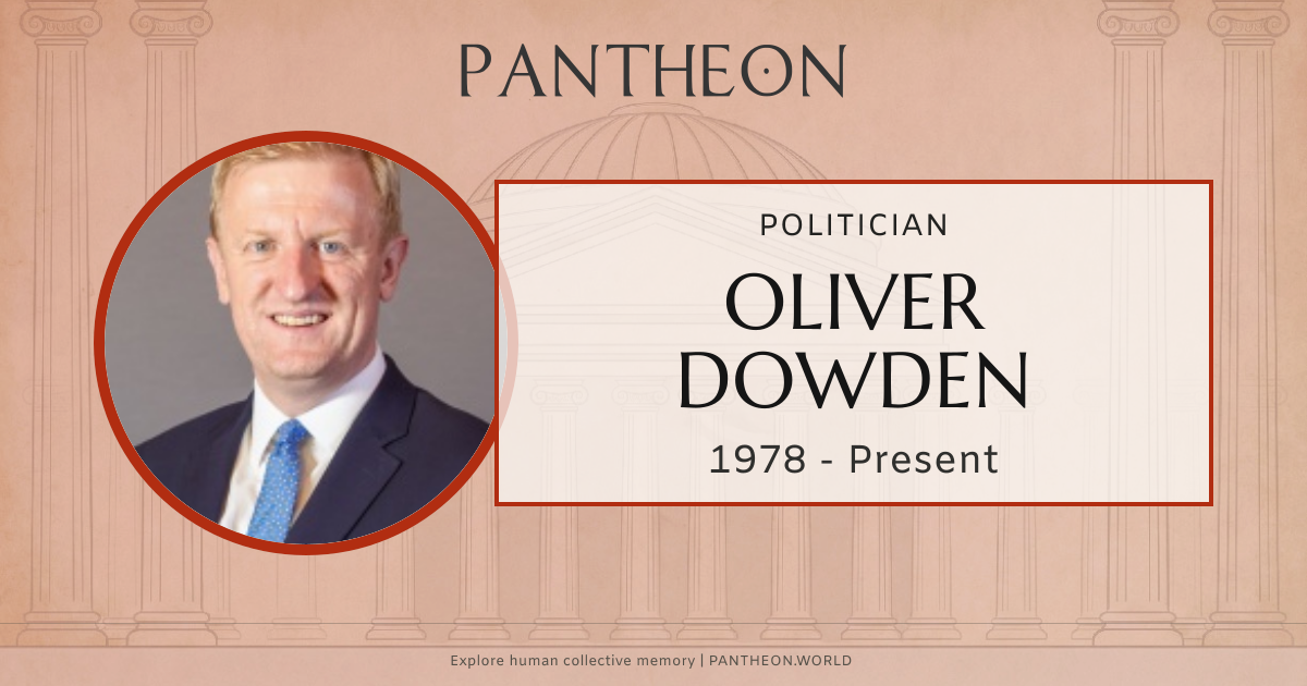 Oliver Dowden Biography | Pantheon