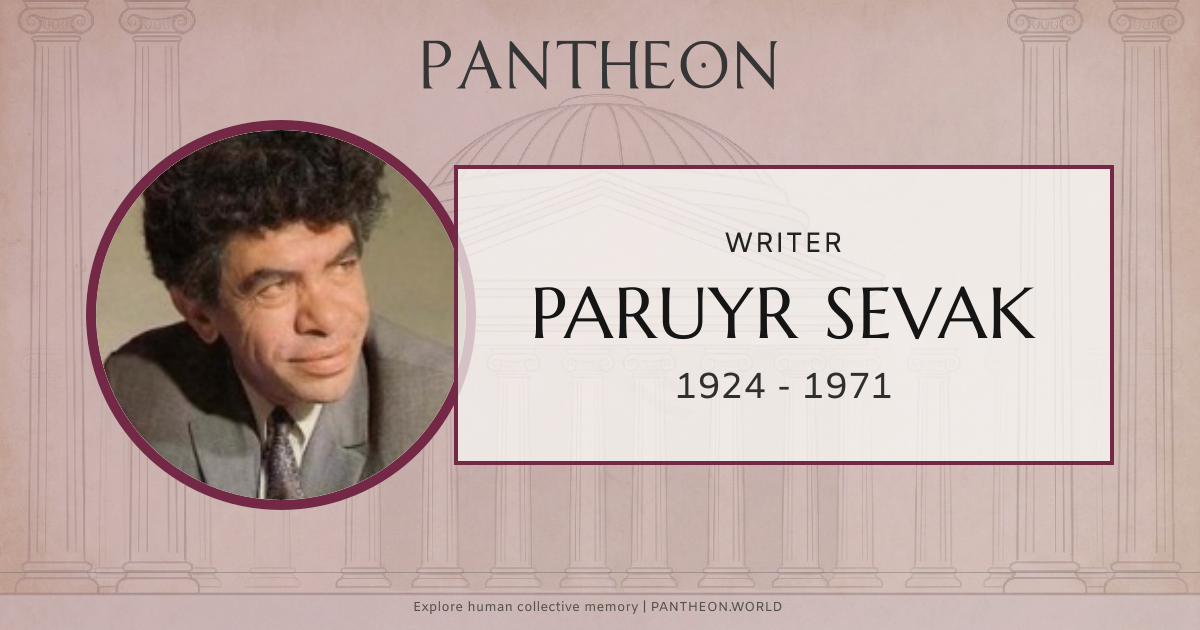 Paruyr Sevak Biography | Pantheon