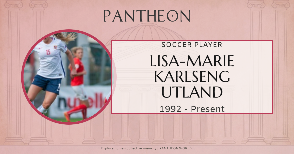 Lisa-Marie Karlseng Utland Biography | Pantheon