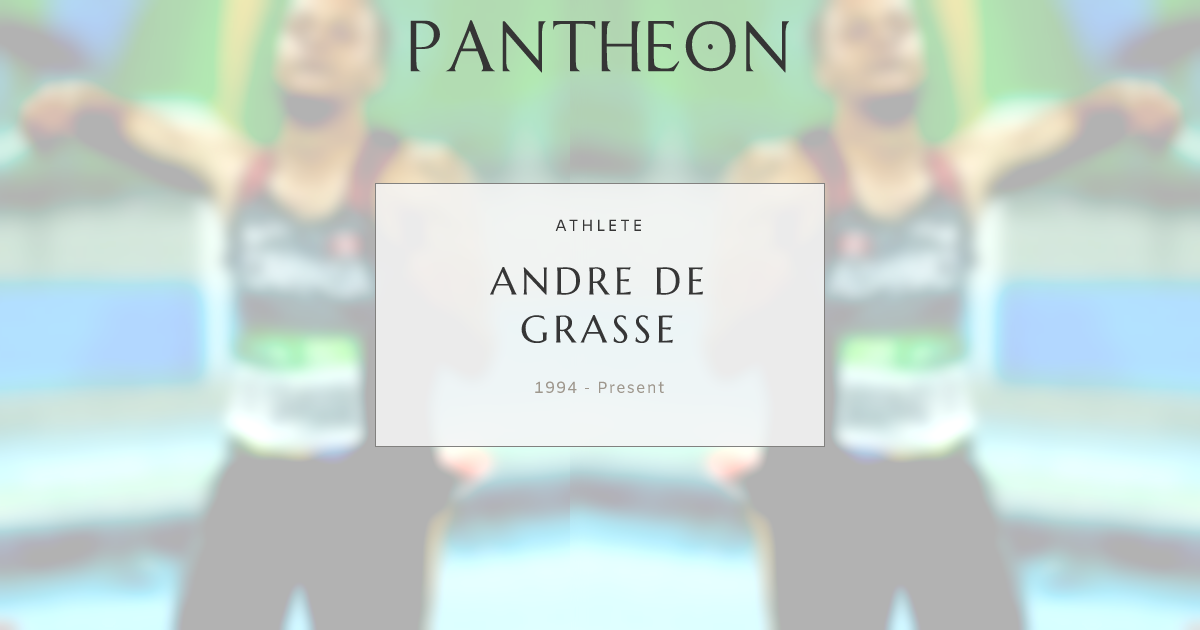 Andre De Grasse Biography | Pantheon