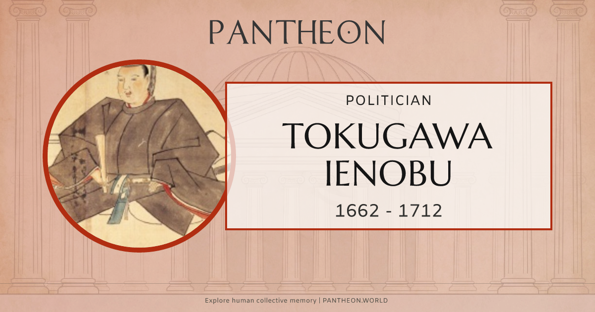 Tokugawa Ienobu Biography | Pantheon