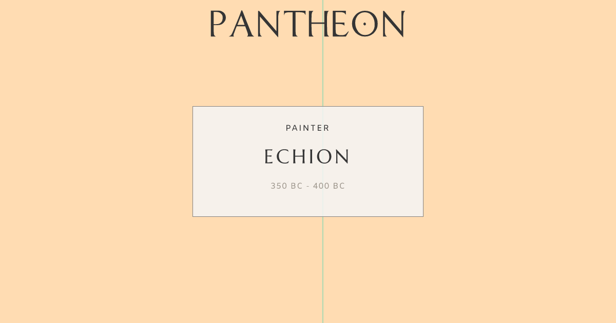 Echion Biography | Pantheon