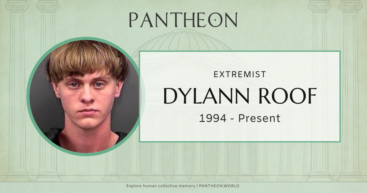 Dylann Roof Biography | Pantheon
