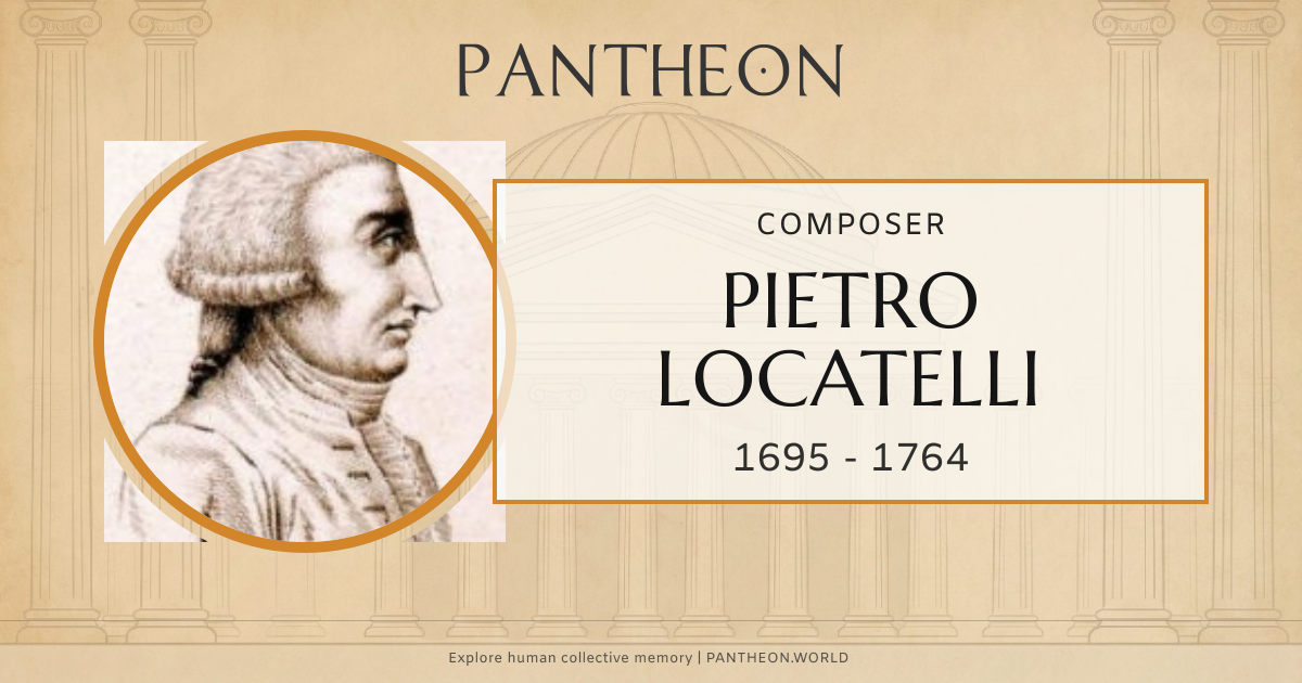 Pietro Locatelli Biography | Pantheon