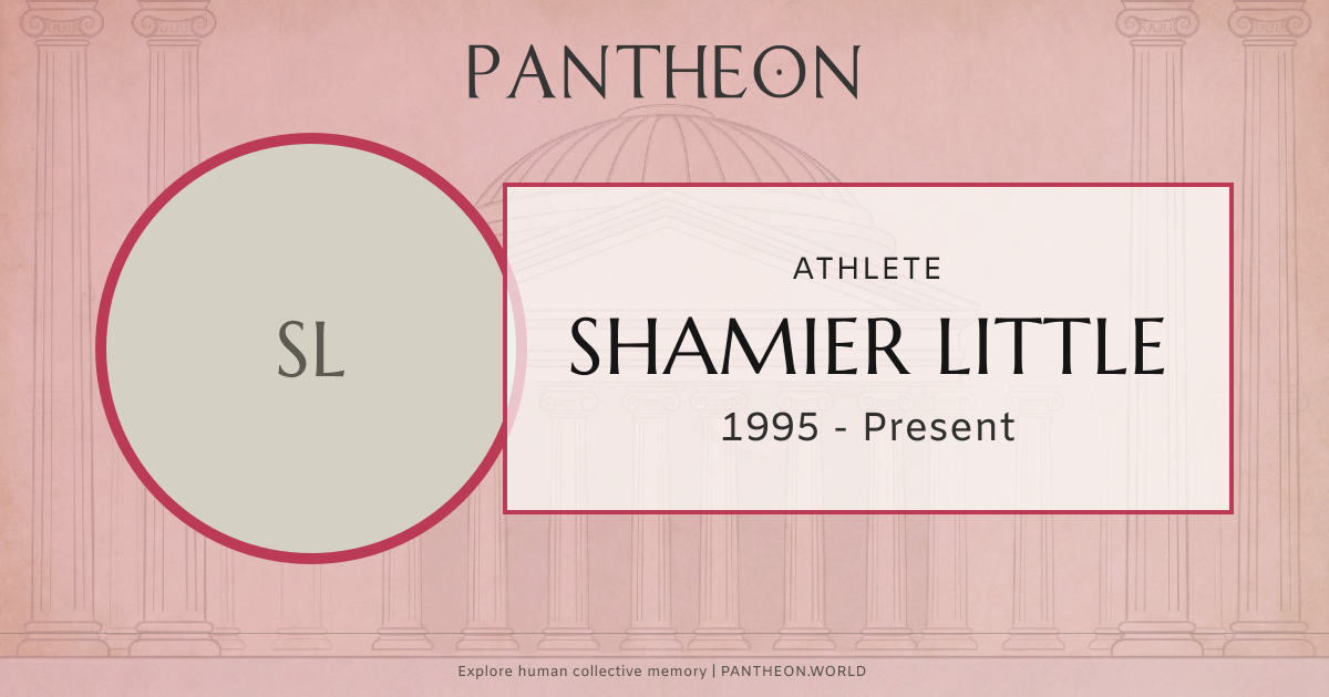 Shamier Little Biography | Pantheon