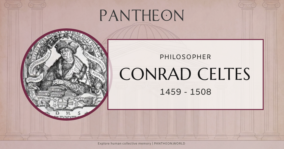 Conrad Celtes Biography | Pantheon
