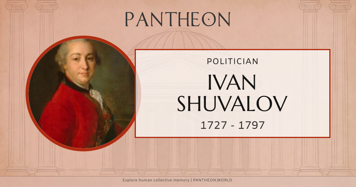 Ivan Shuvalov Biography | Pantheon