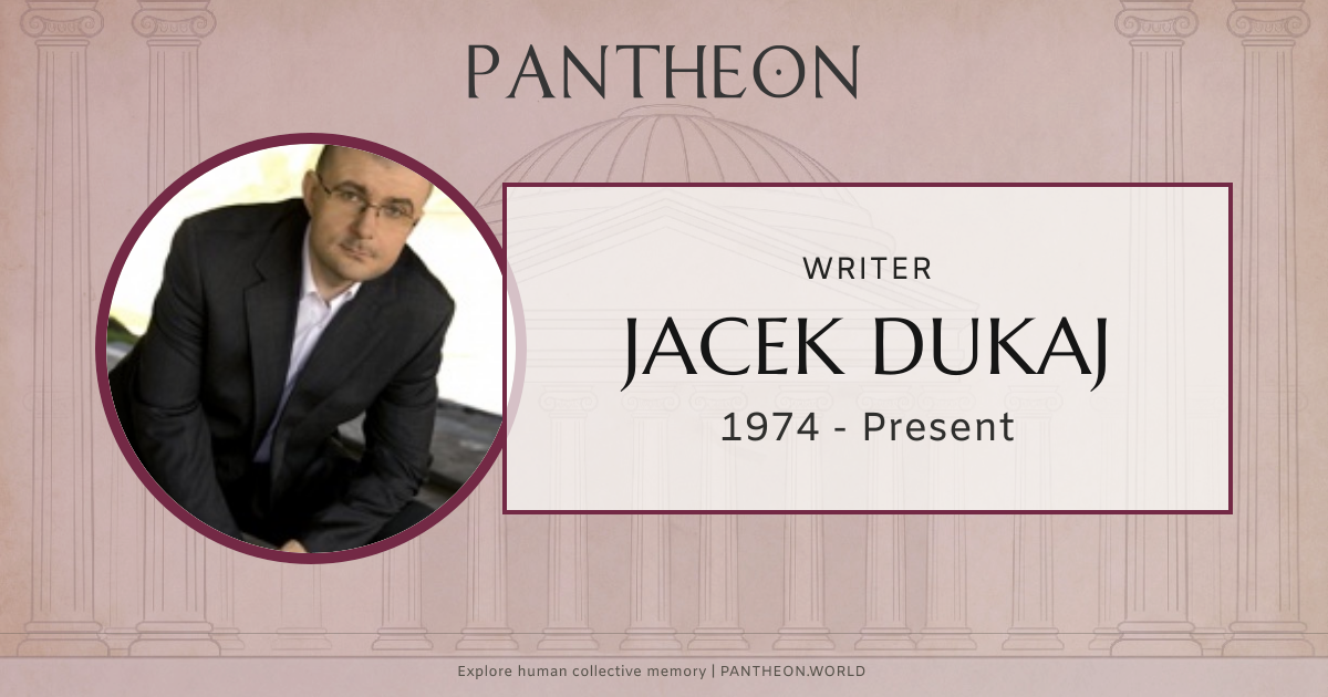 Jacek Dukaj Biography | Pantheon