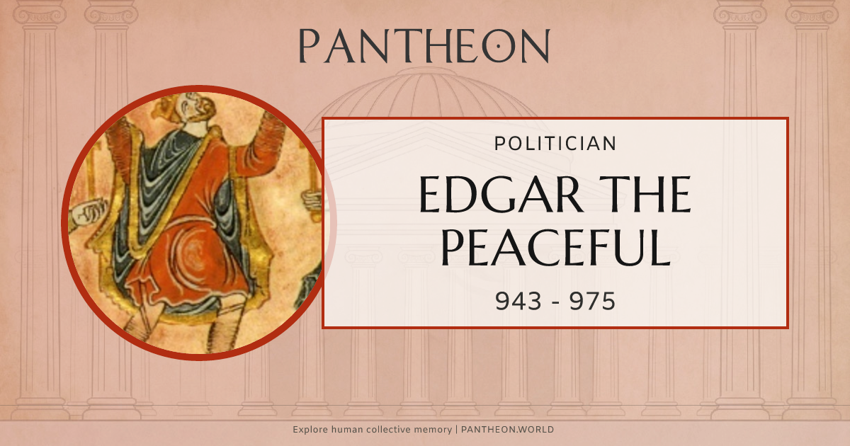 Edgar the Peaceful Biography | Pantheon