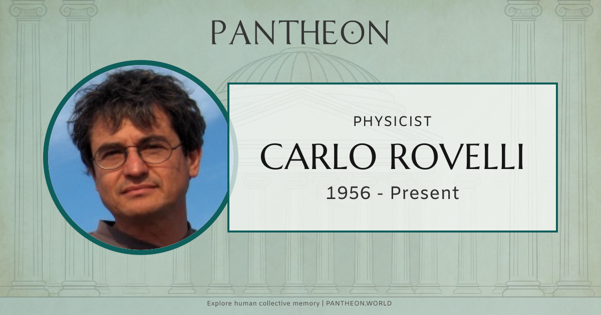 Carlo Rovelli Biography | Pantheon