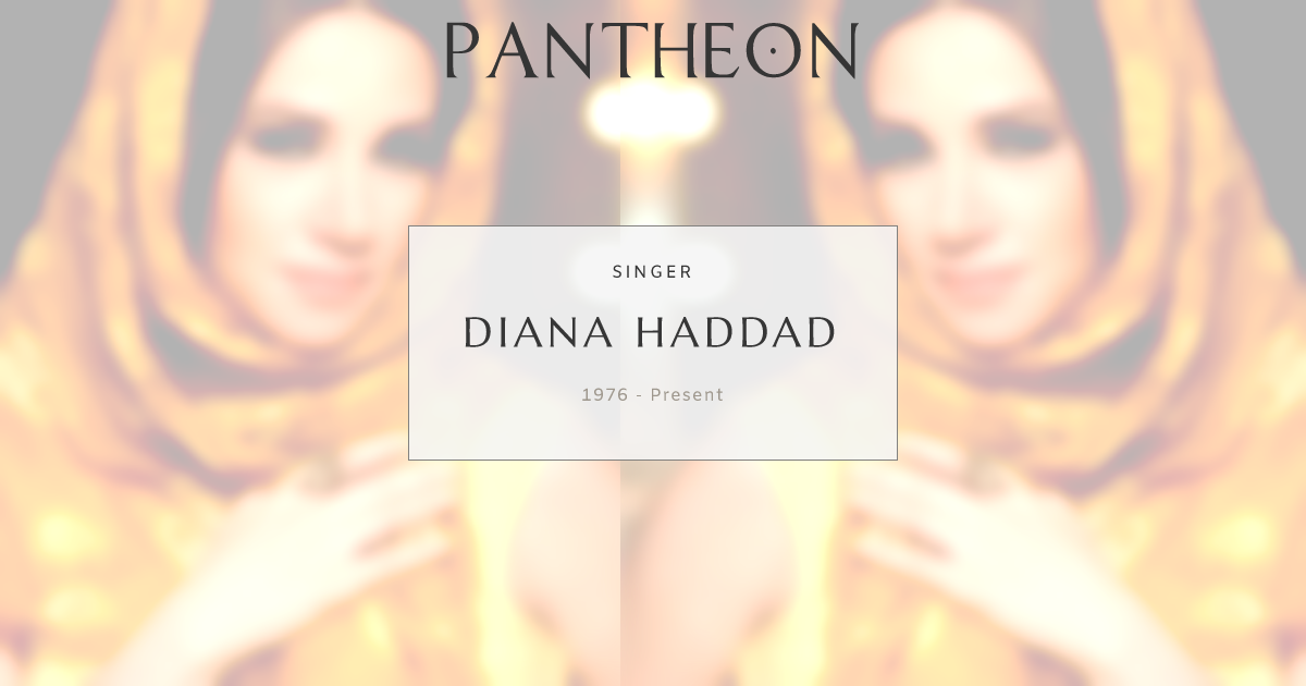 Diana Haddad Biography | Pantheon
