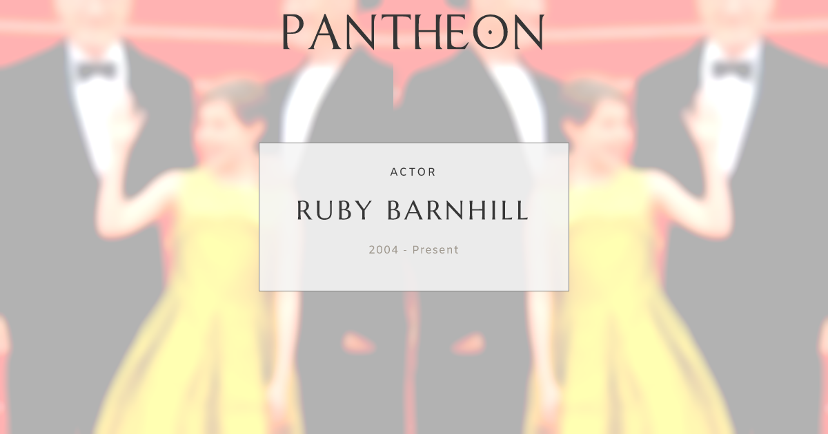 Ruby Barnhill Biography | Pantheon