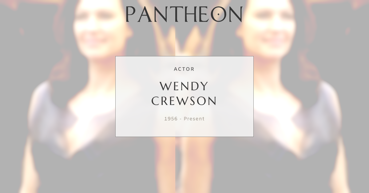 Wendy Crewson Biography | Pantheon