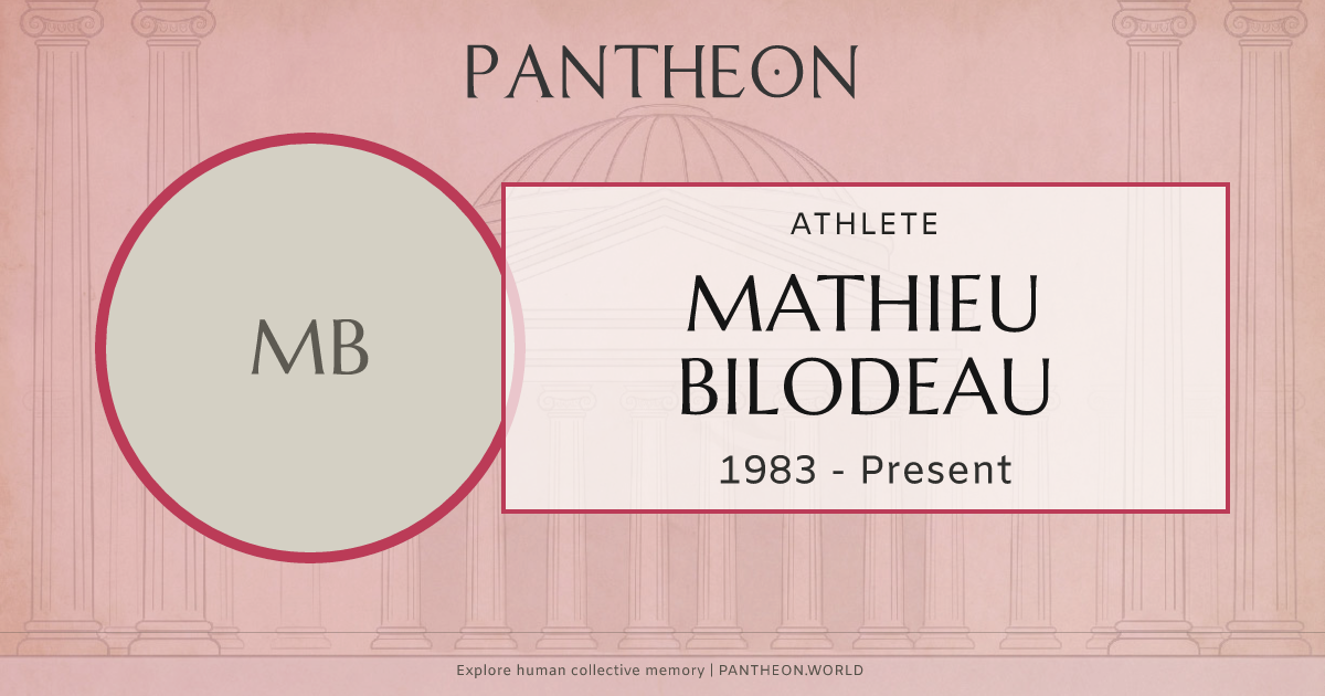 Mathieu Bilodeau Biography | Pantheon