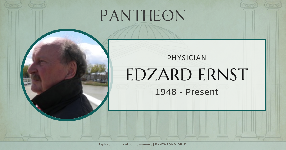 Edzard Ernst Biography | Pantheon