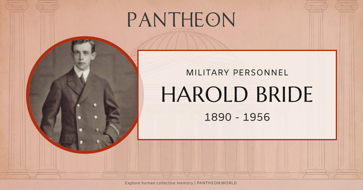 Harold Bride Biography | Pantheon