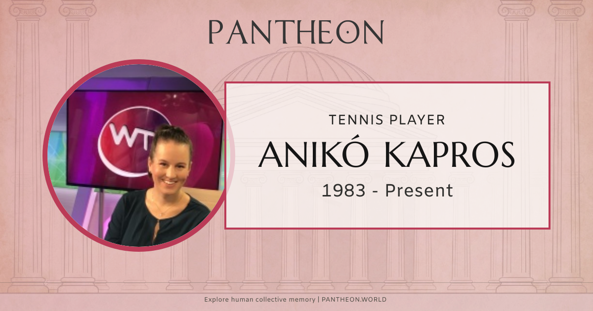 Anikó Kapros Biography | Pantheon