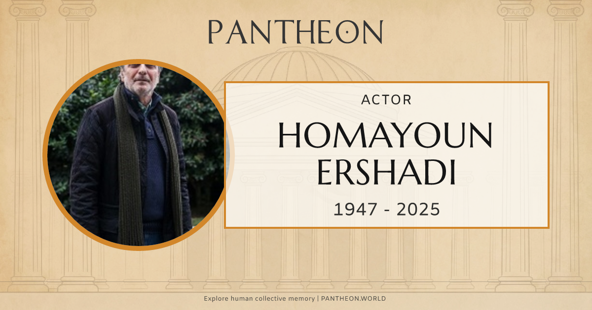 Homayoun Ershadi Biography | Pantheon