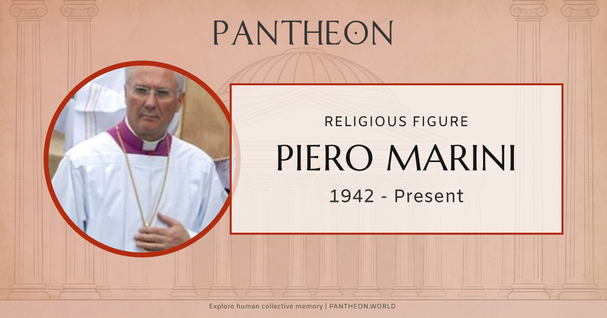 Piero Marini Biography | Pantheon