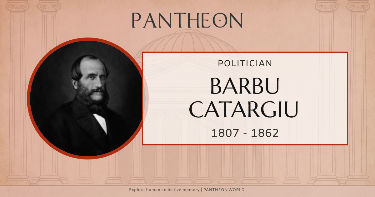 Barbu Catargiu Biography | Pantheon
