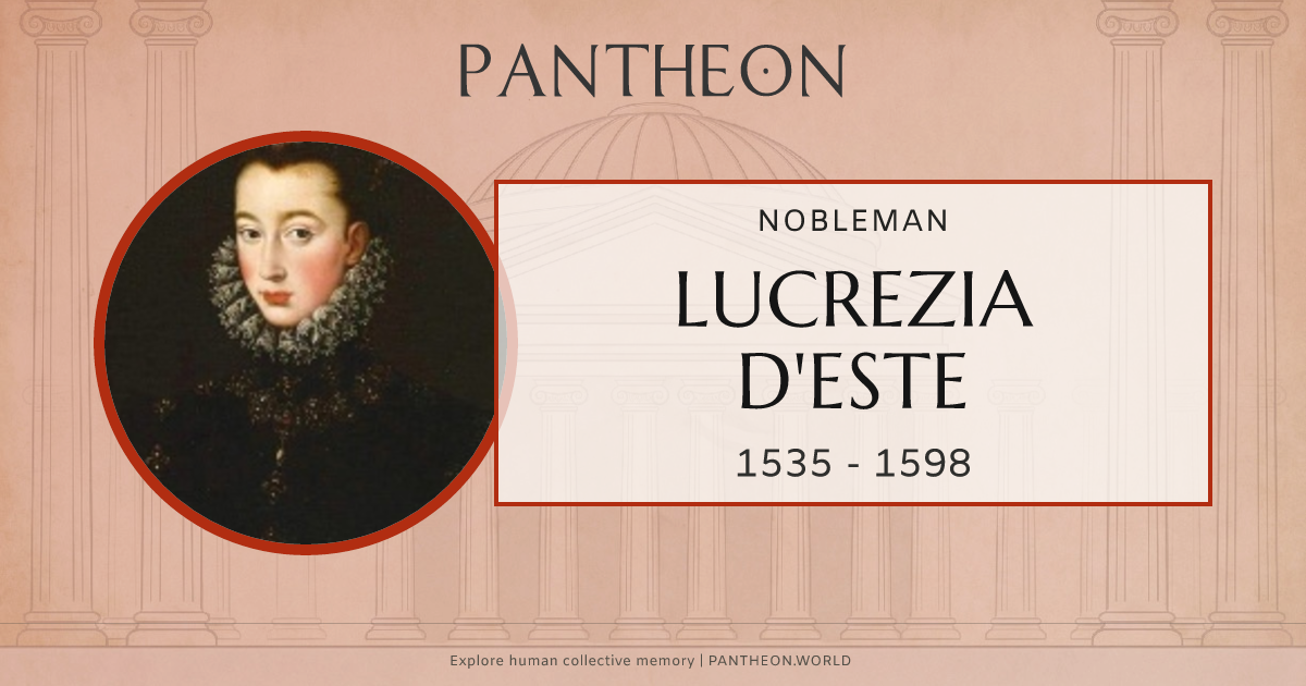 Lucrezia d'Este Biography | Pantheon